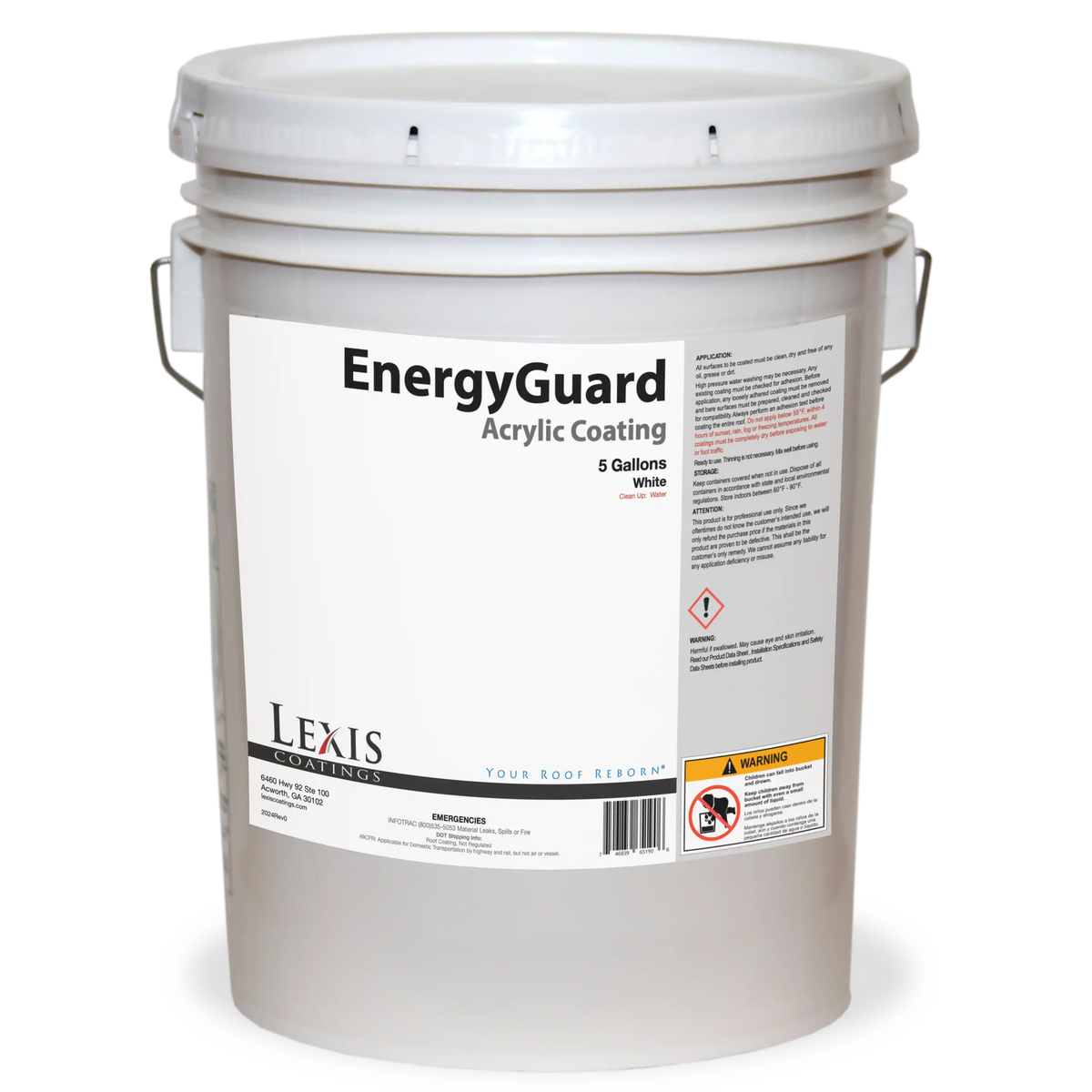 Roof Coating: EnergyGuard Acrylic Coating — RoofCoatings.com